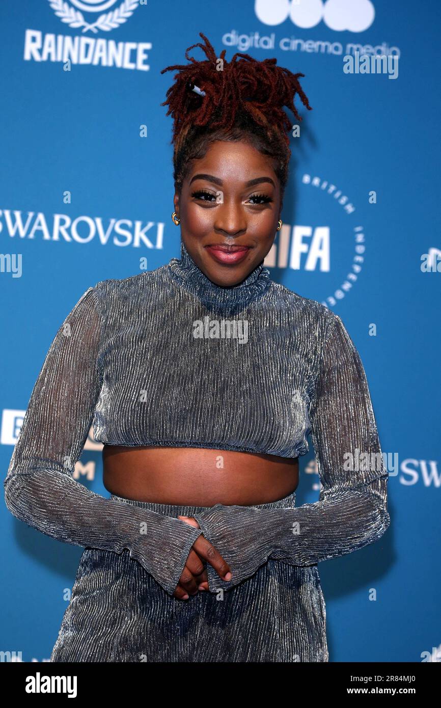 Ronke Adekoluejo attends the 21st British Independent Film Awards at ...