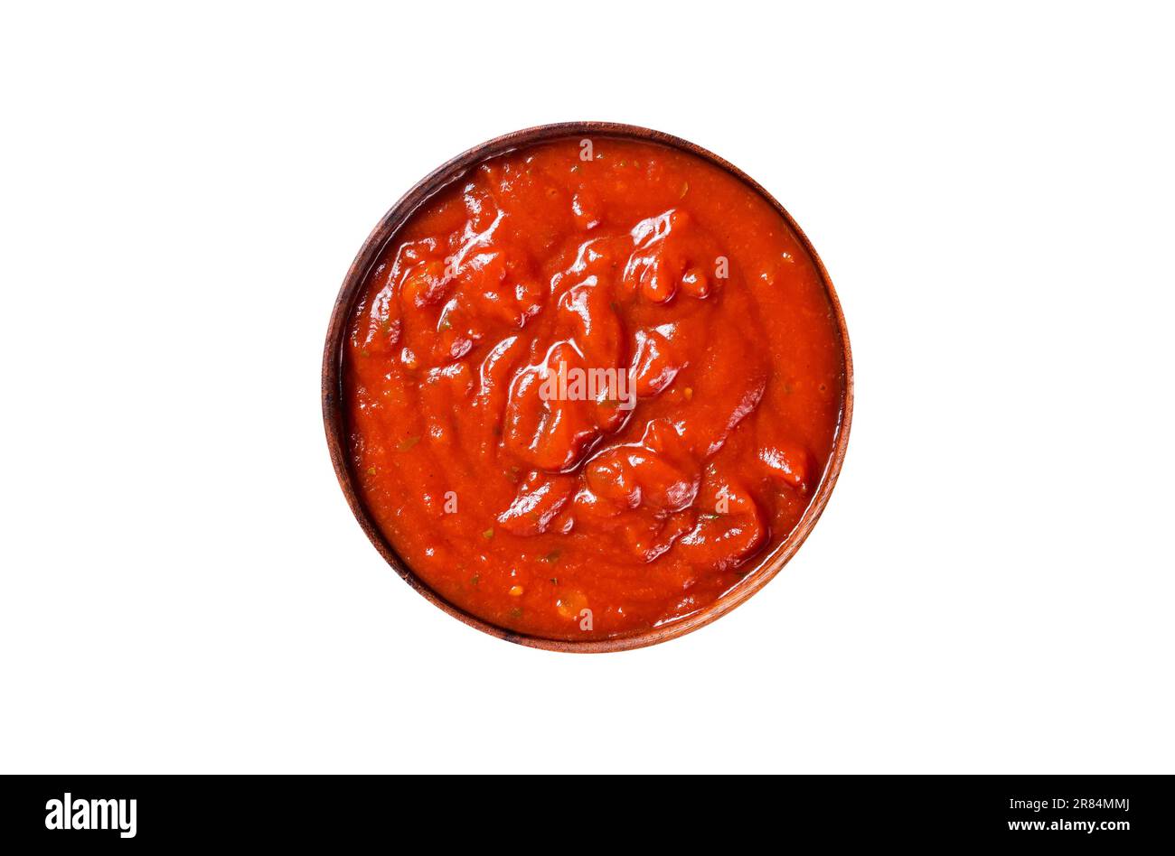 Tomato sauce passata - traditional sauce for italian cuisine. Isolated ...