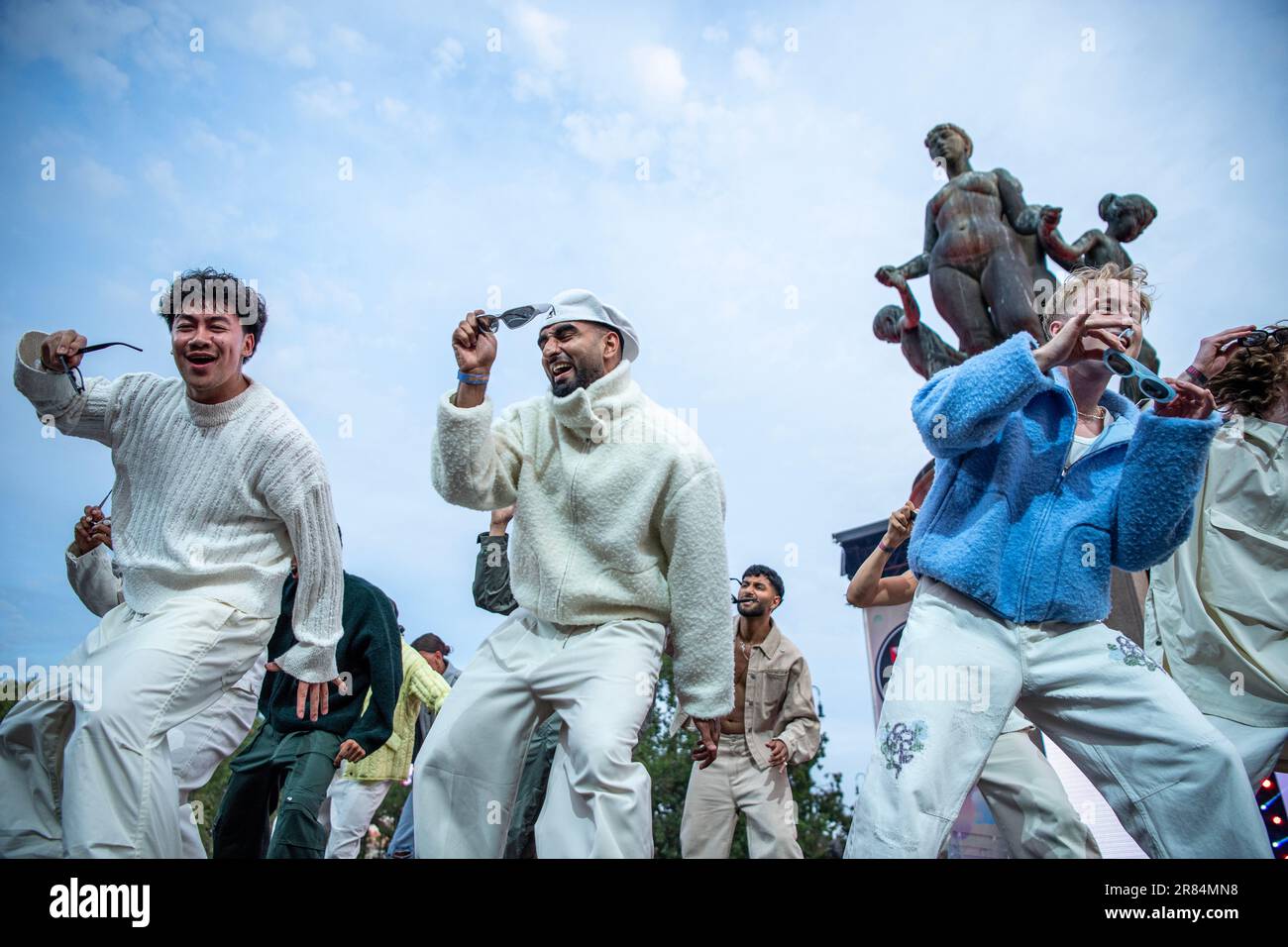 Oslo 20230616.Quick Style during this year's "VG lista" concert at Raadhusplassen in Oslo. Photo ...