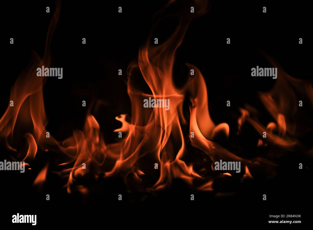Blaze fire flame texture for banner background Stock Photo - Alamy