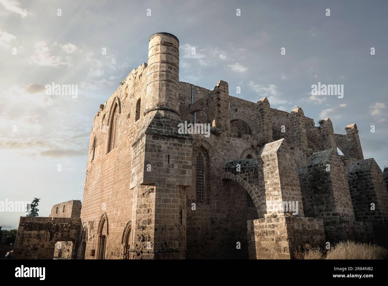Ruins of the Church of Saints Peter and Paul in Old Town of Famagusta ...