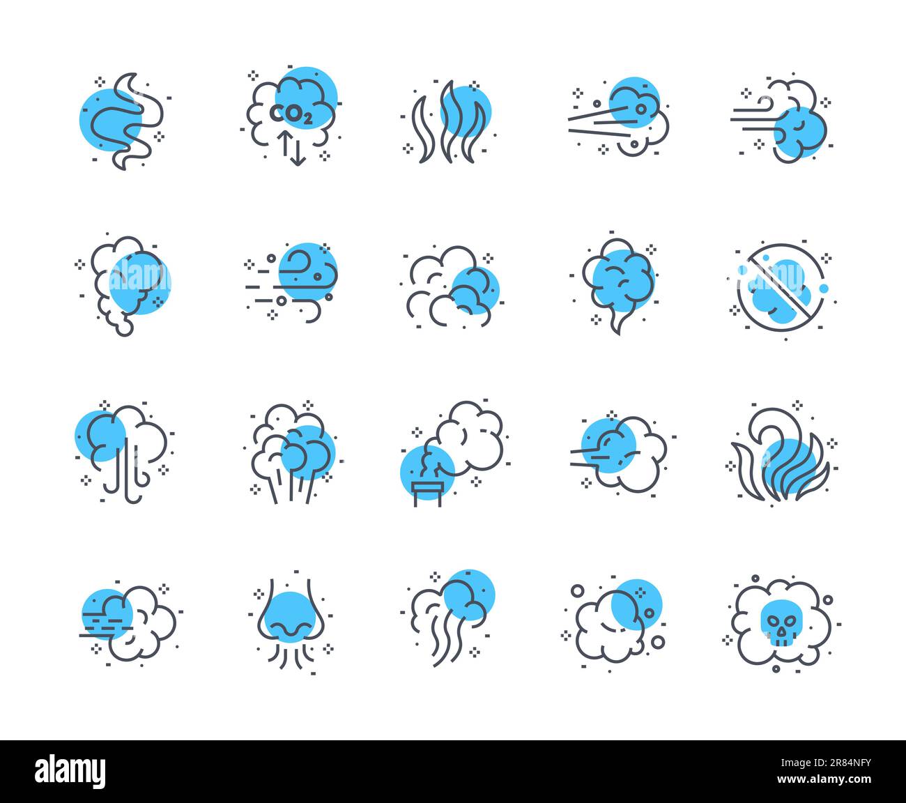 Smell smoke gas nose hi-res stock photography and images - Alamy