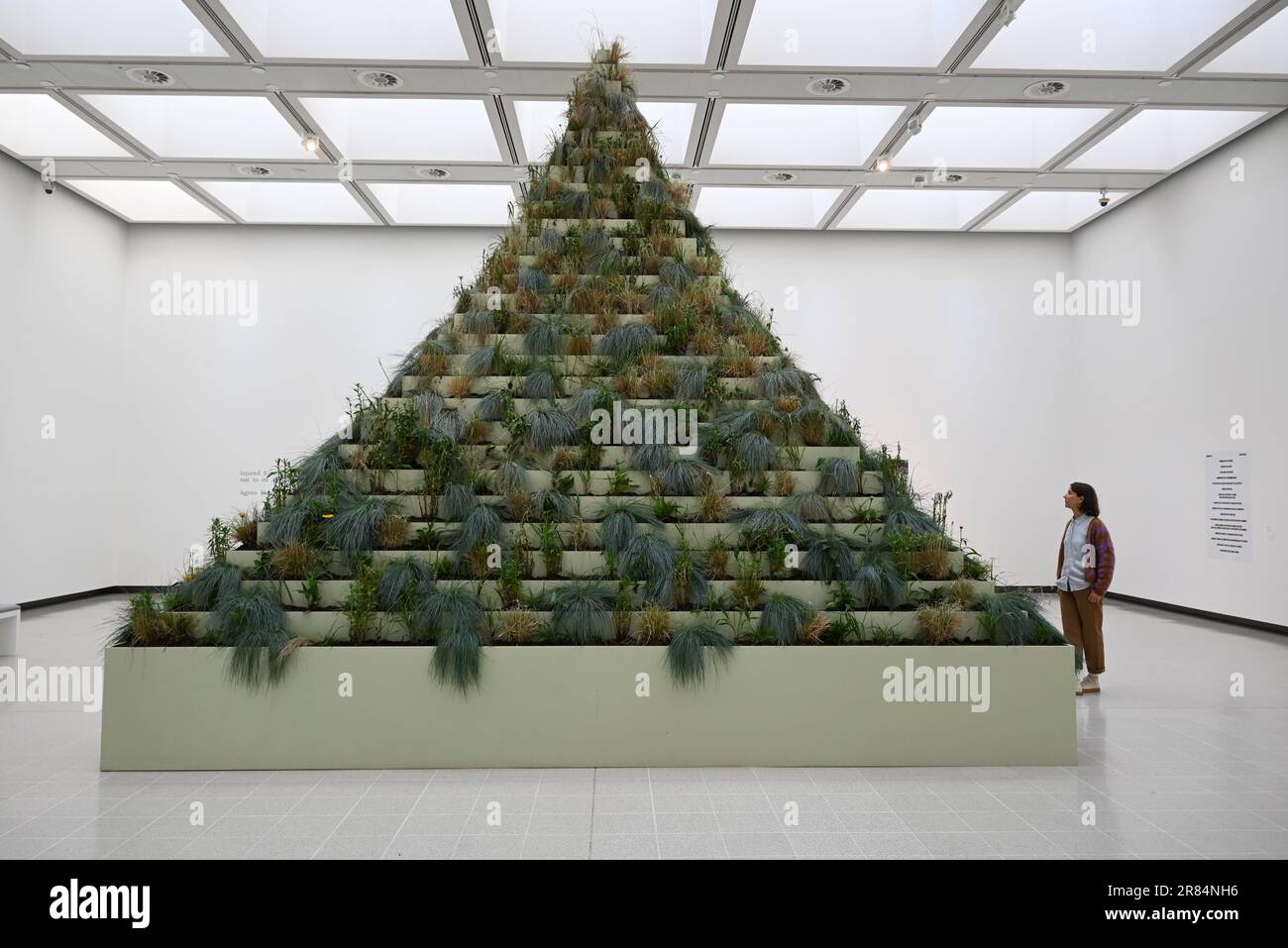 Diffirent forms of care are made visible throughout the exhibition ...