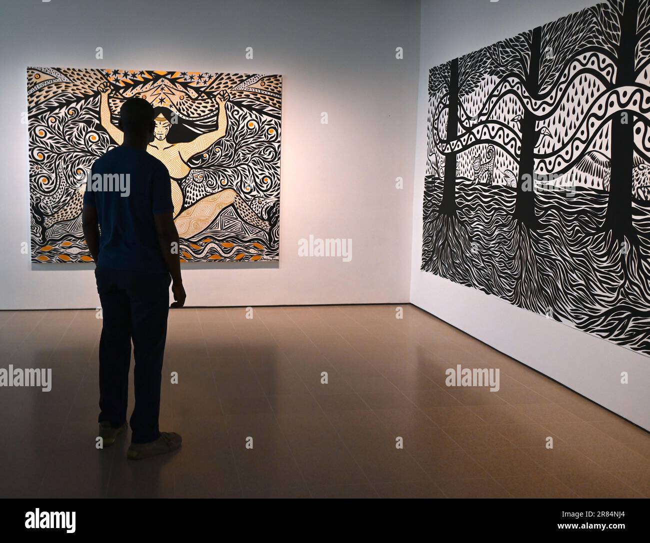 Diffirent forms of care are made visible throughout the exhibition ...