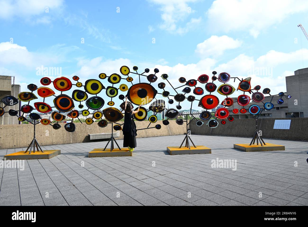 Diffirent forms of care are made visible throughout the exhibition ...