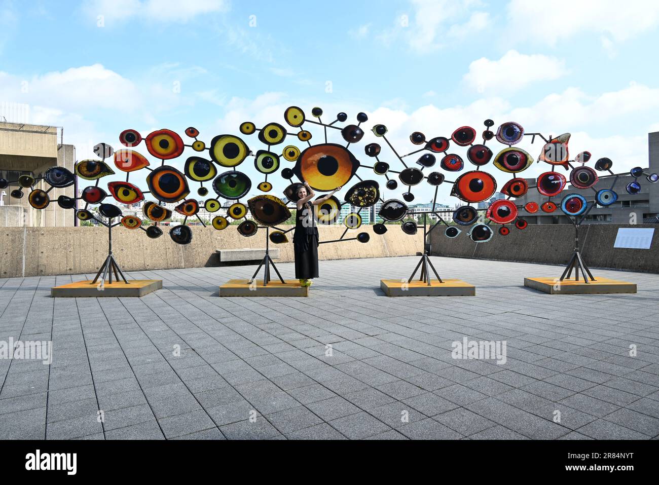 Diffirent forms of care are made visible throughout the exhibition ...