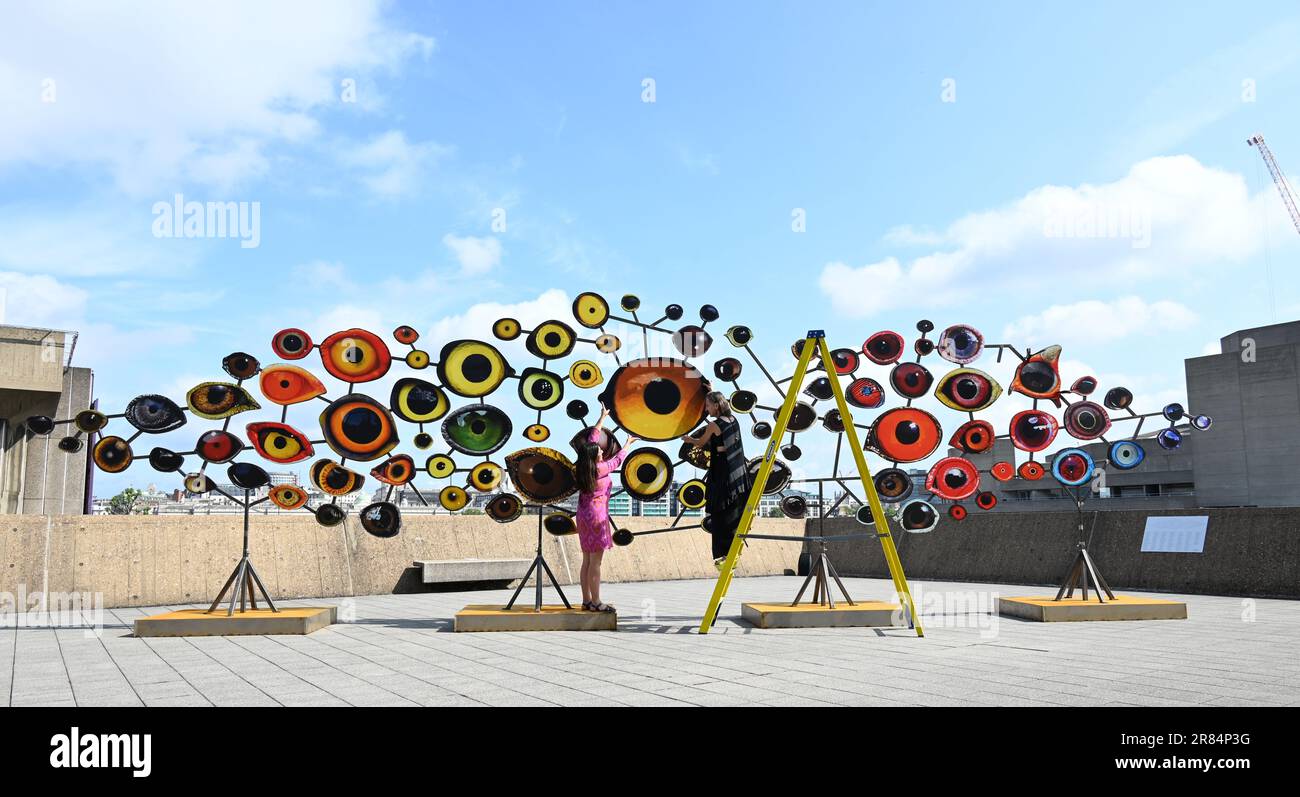 Diffirent forms of care are made visible throughout the exhibition ...