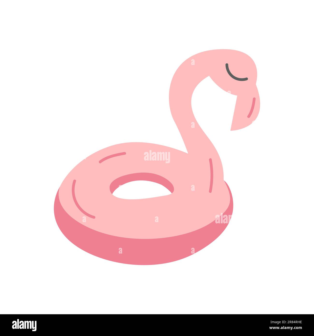 Vector inflatable ring flamingo Stock Vector Image & Art - Alamy