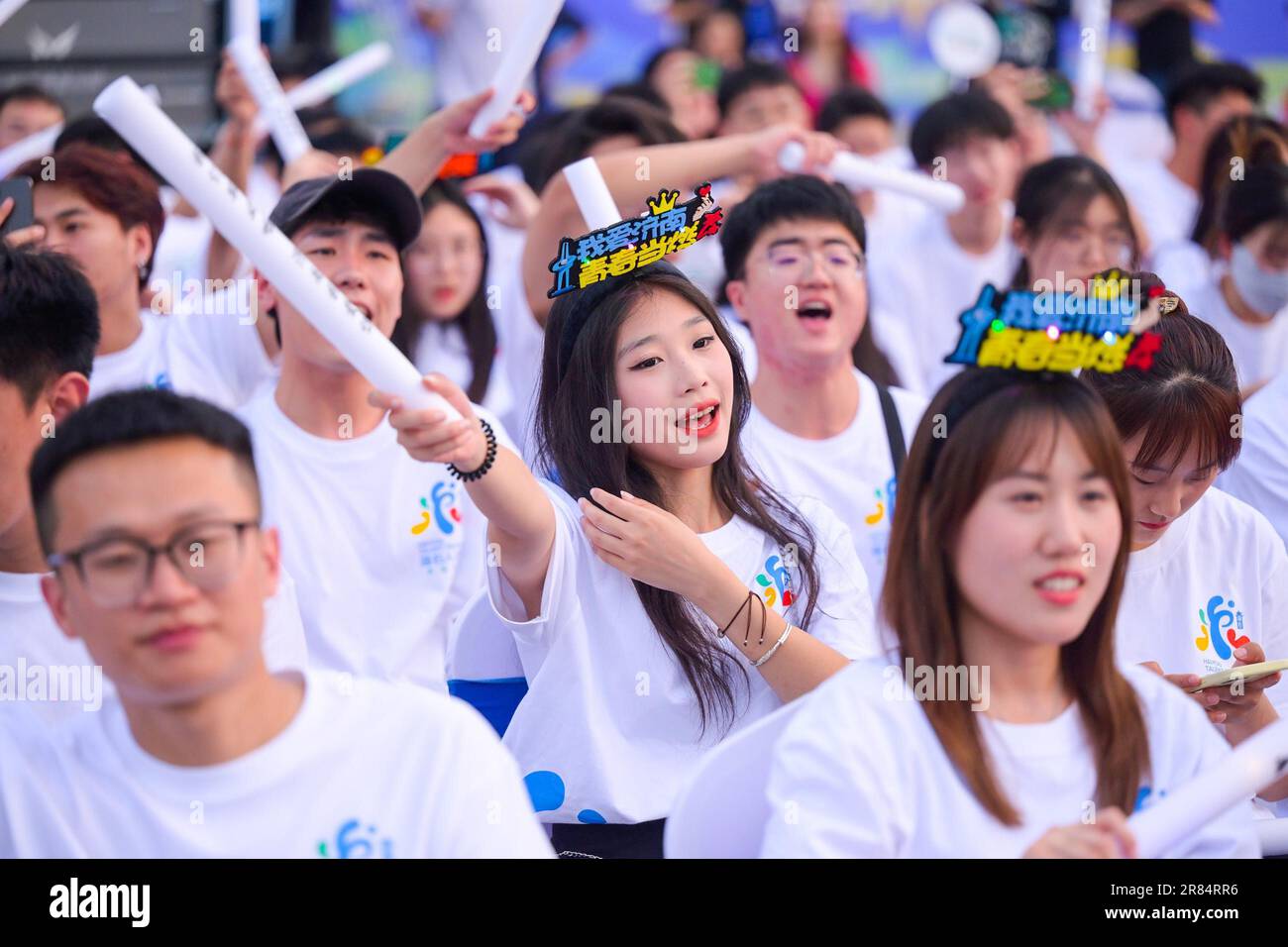 The 2023 graduation ceremony of college students in Jinan is held at ...