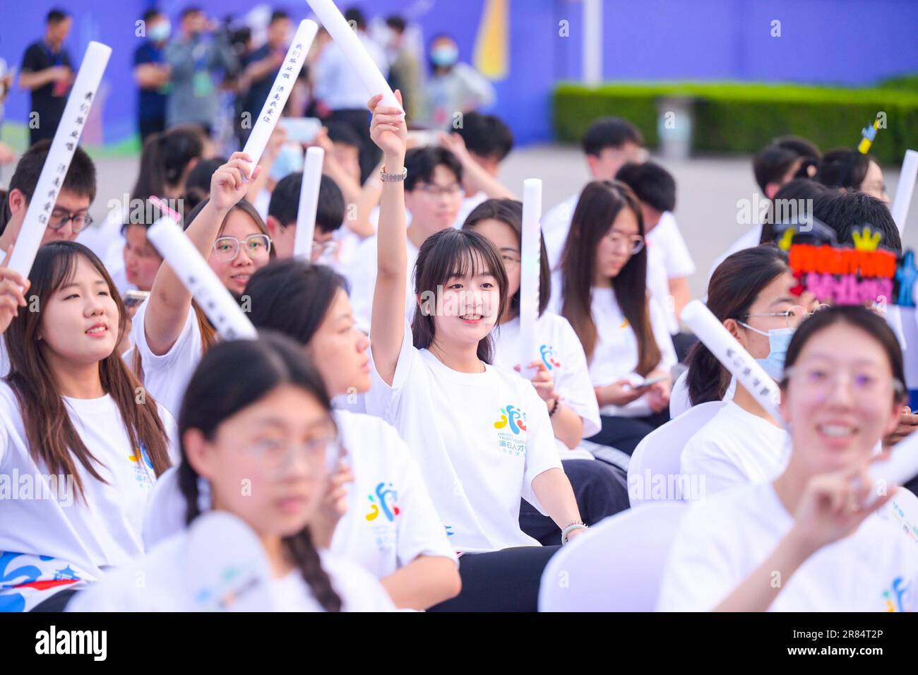 The 2023 graduation ceremony of college students in Jinan is held at ...