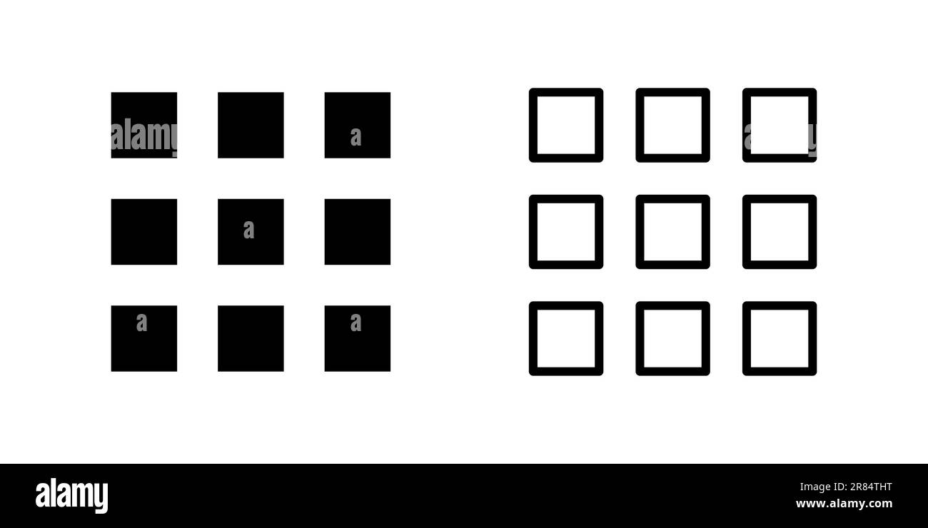 Menu Icon Set Web Menu Icon Hamburger Menu Symbol Stock Vector Image