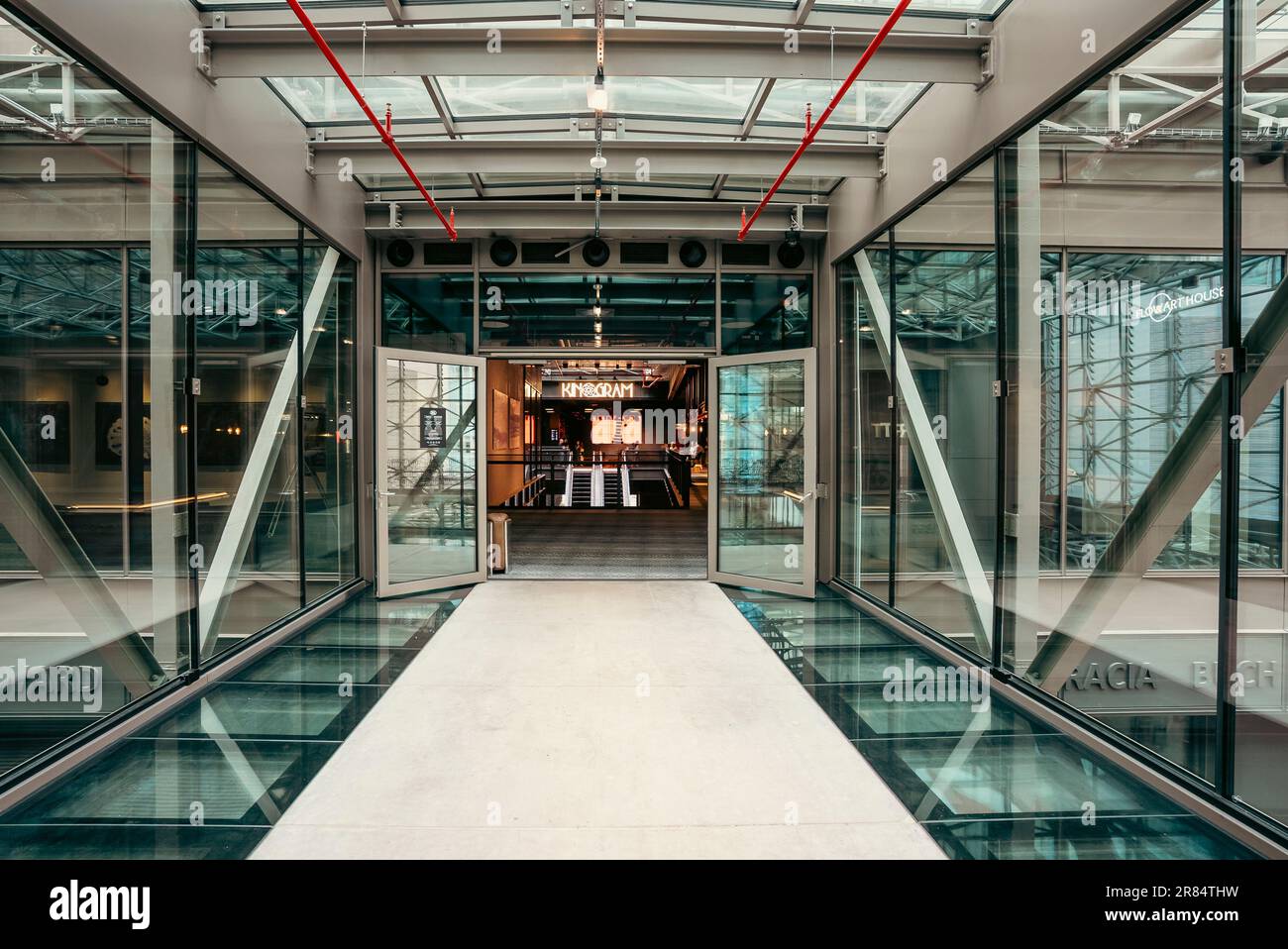 Warsaw, Poland-05 July, 2022:Interior of Norblin Factory, Fabryka ...