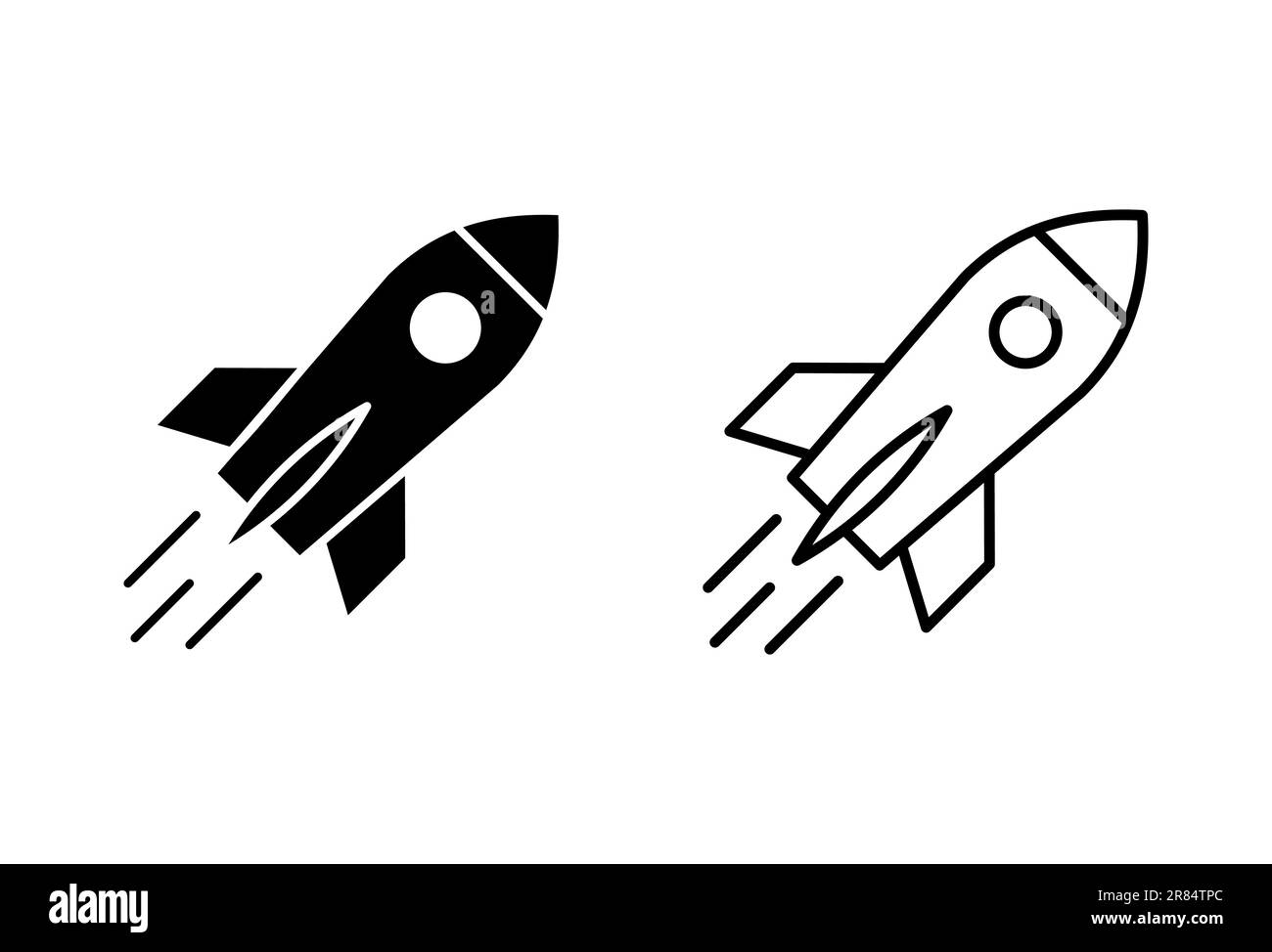 Rocket icon set. Startup icon vector Stock Vector Image & Art - Alamy