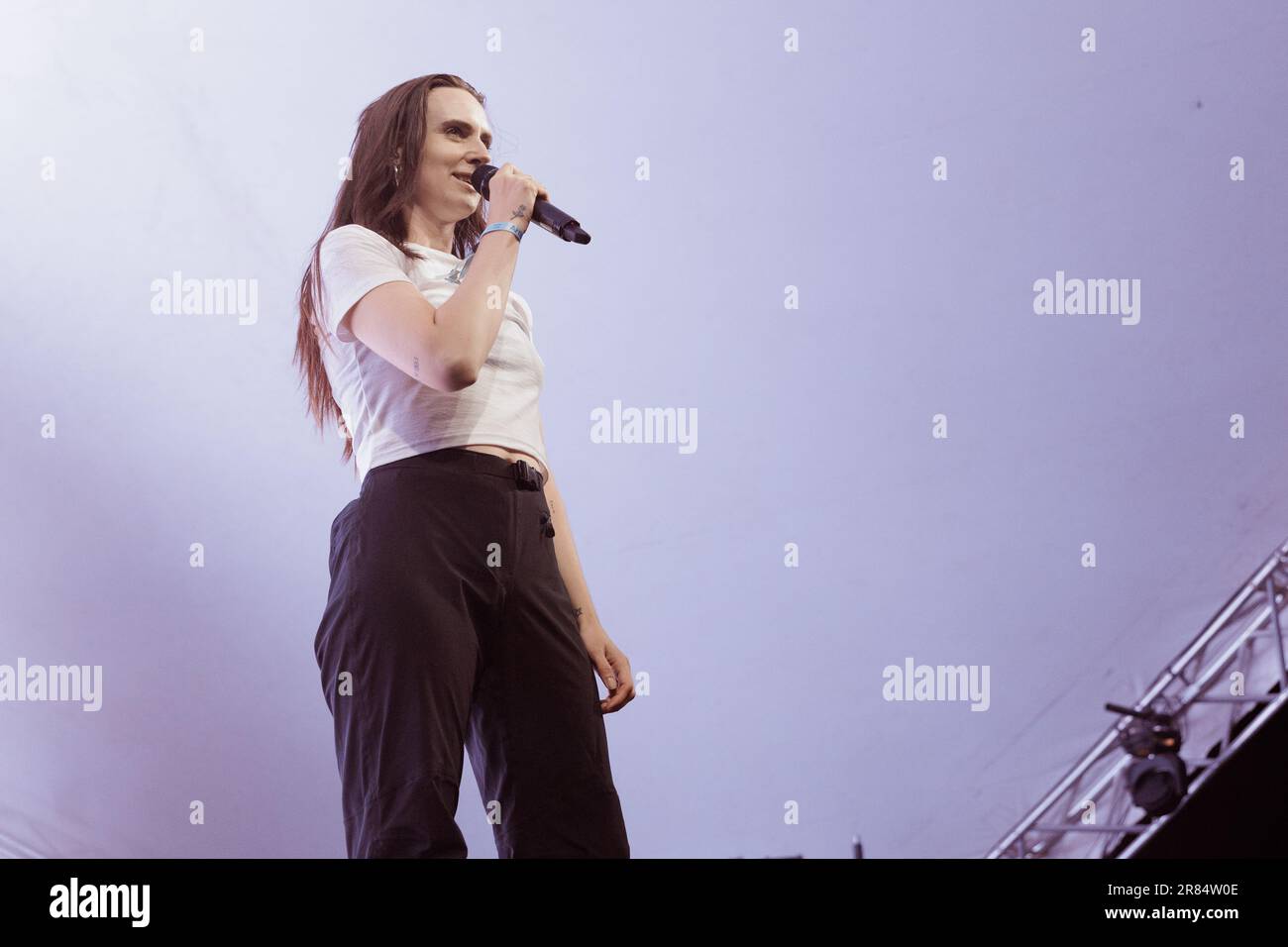 Kvaerndrup, Denmark. 08th, June 2023. The Danish singer and songwriter ...