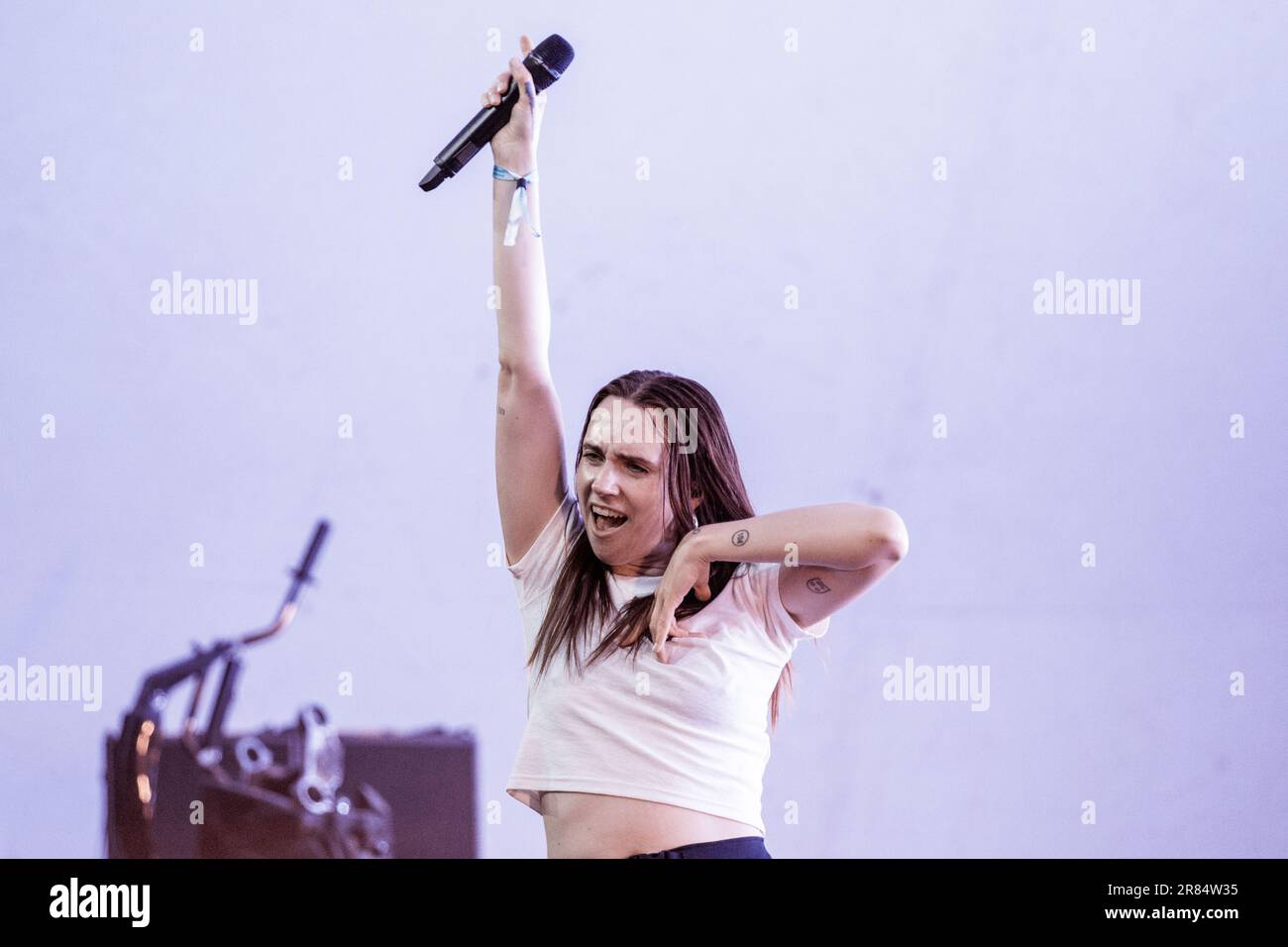 Kvaerndrup, Denmark. 08th, June 2023. The Danish singer and songwriter ...