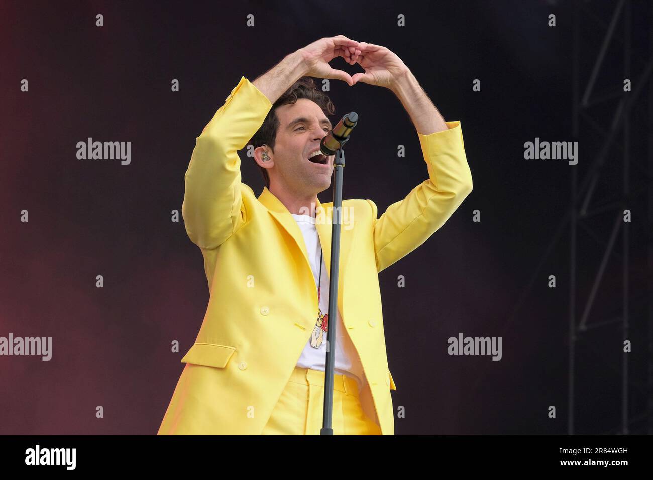 Singer songwriter Michael Holbrook Penniman Jr known as Mika seen ...