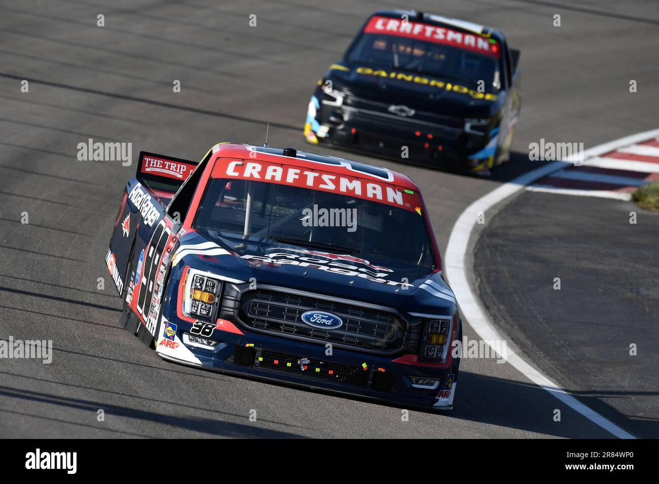 MADISON, IL - JUNE 02: Ty Majeski (#98 ThorSport Racing Road Ranger ...