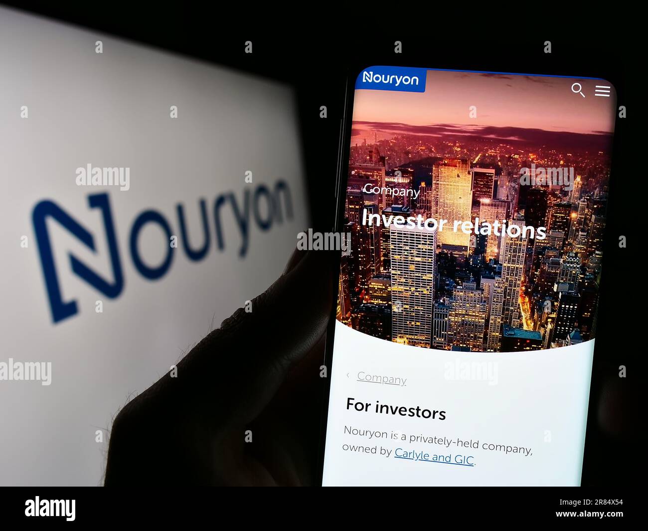 Nouryon logo hi-res stock photography and images - Alamy