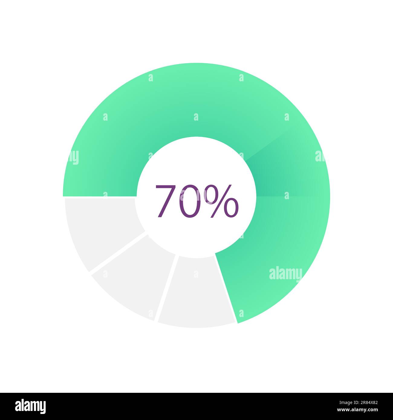 Ring progress infographic chart design template Stock Vector Image ...