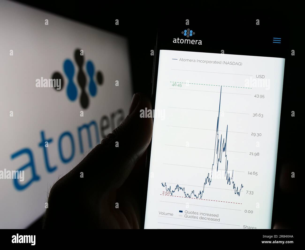 Logo atomera hi-res stock photography and images - Alamy