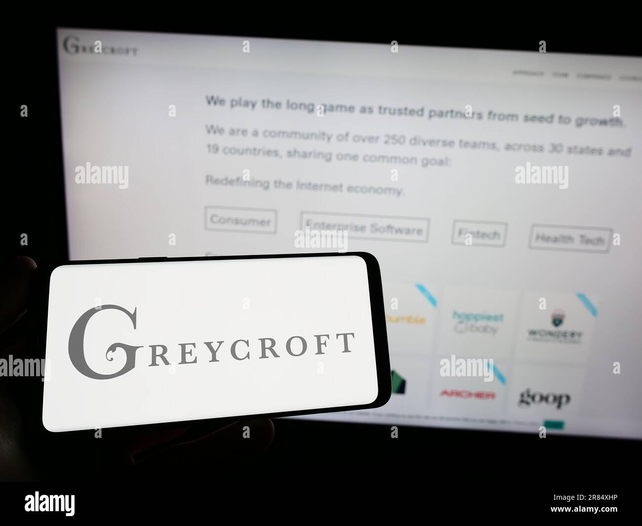 Greycroft logo hi-res stock photography and images - Alamy