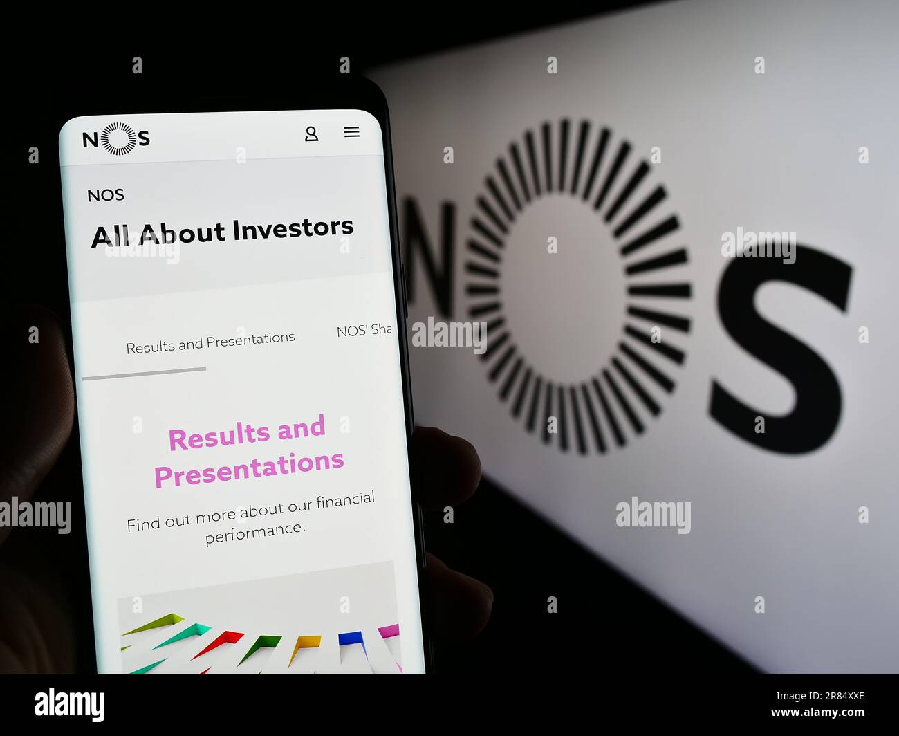 Nos business company logo hi-res stock photography and images - Alamy