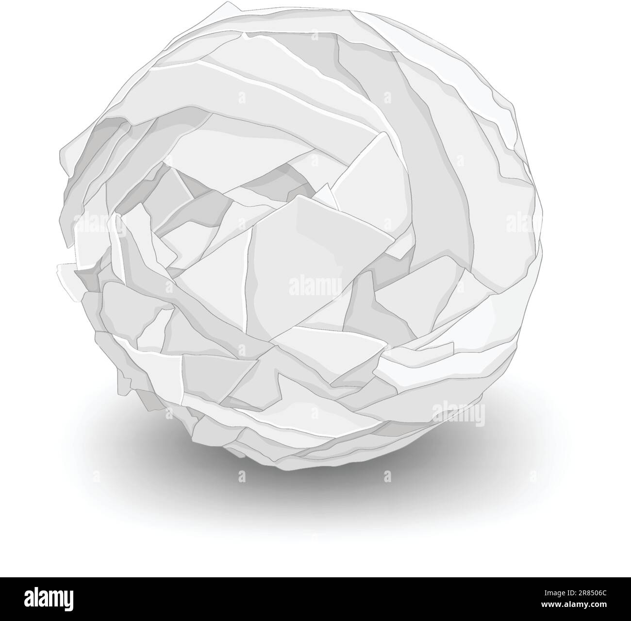 Crumpled paper clipart hi-res stock photography and images - Alamy