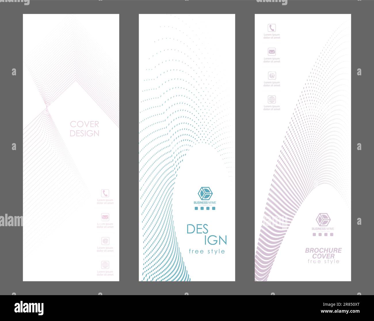 Abstract pattern. Template for the design of banners, posters and ...