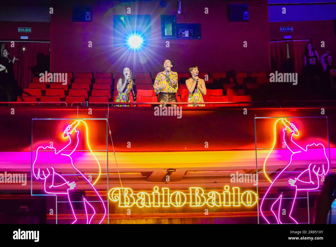 Scene from the musical BAILO BAILO, I Dance I Dance, based on the life ...