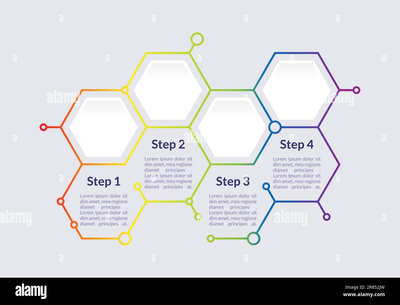 Colourful infographic chart design template Stock Vector Image & Art ...