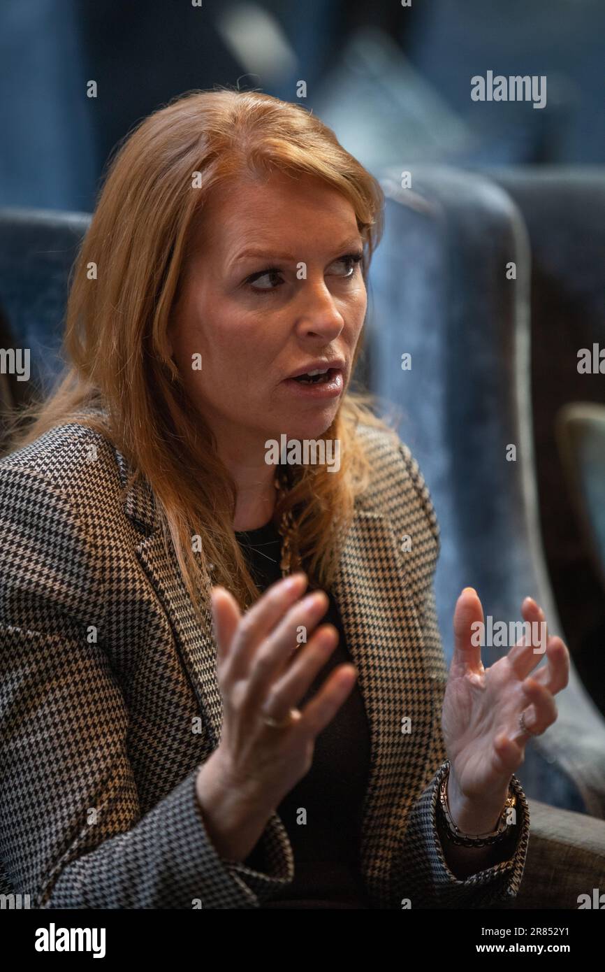 Ash Regan, of the Scottish National party (SNP), standing as candidate ...