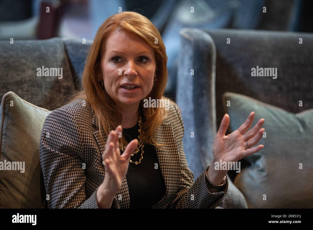Ash Regan, of the Scottish National party (SNP), standing as candidate ...