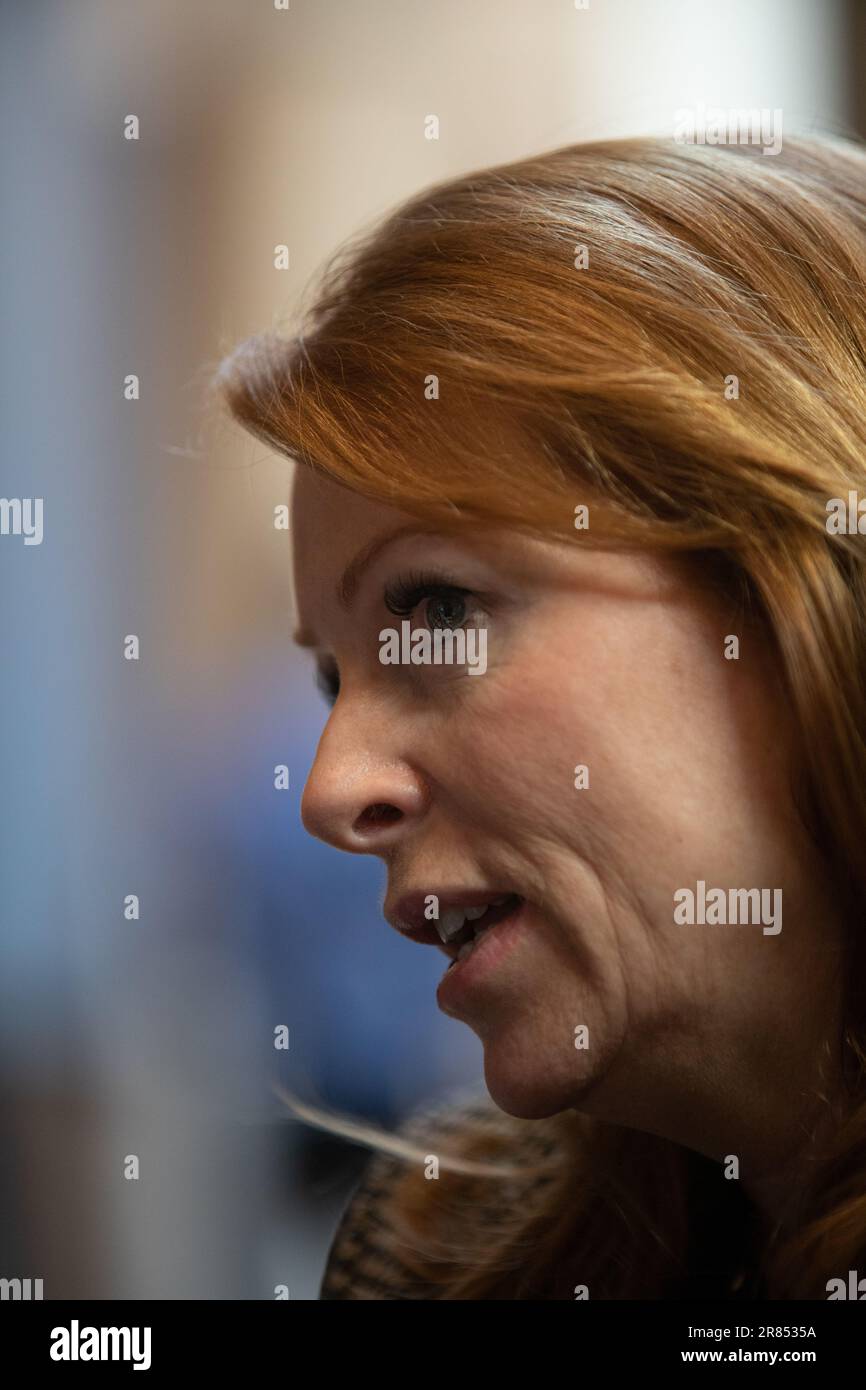 Ash Regan, of the Scottish National party (SNP), standing as candidate ...