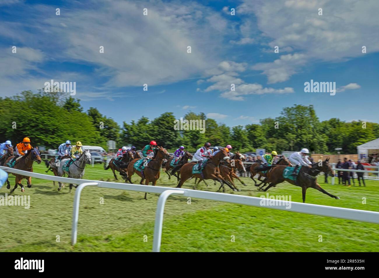 Epsom, Surrey, UK. 3rd June, 2023. Scenes on Derby Day, during the ...