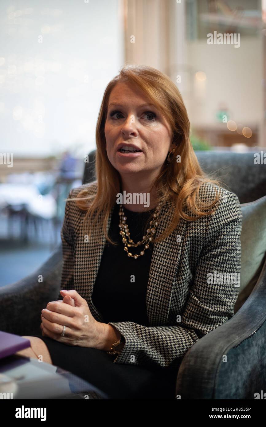 Ash Regan, of the Scottish National party (SNP), standing as candidate ...