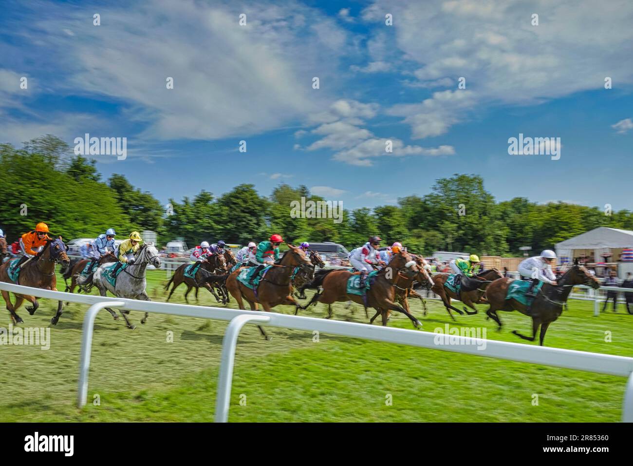 Epsom, Surrey, UK. 3rd June, 2023. Scenes on Derby Day, during the ...