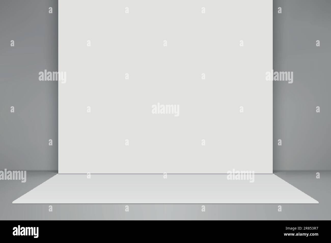 Empty studio room background with spotlight. Template for display or ...