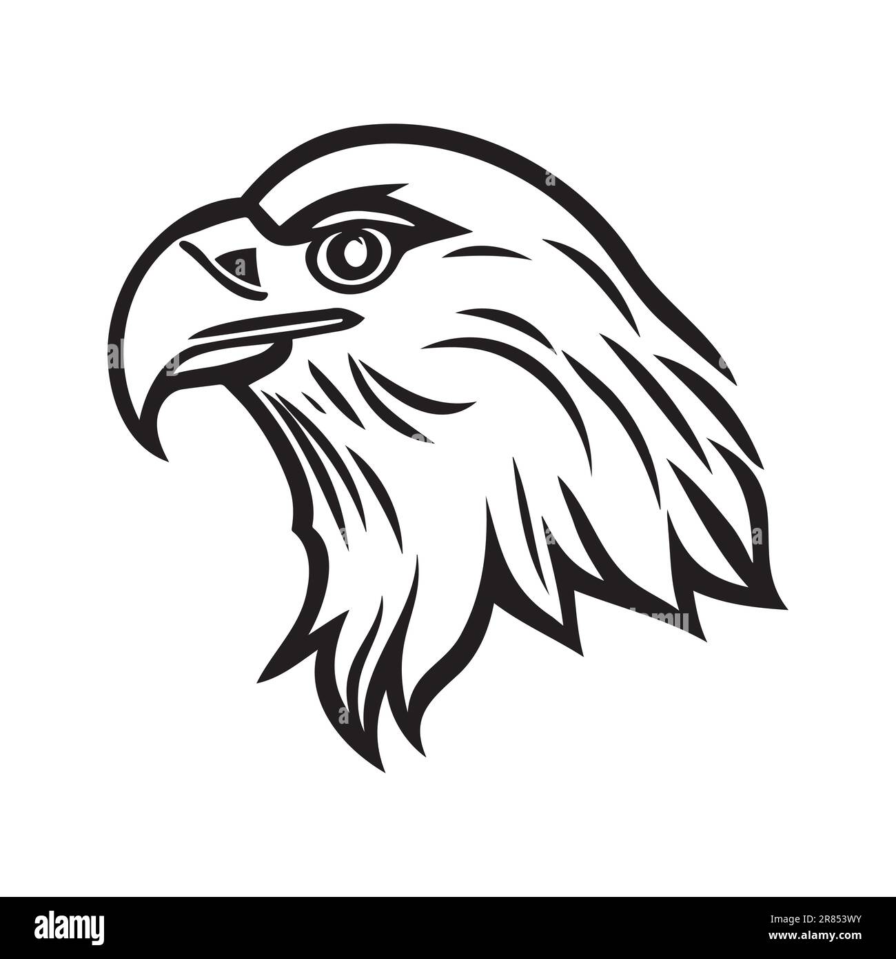Clip Art Eagle Head