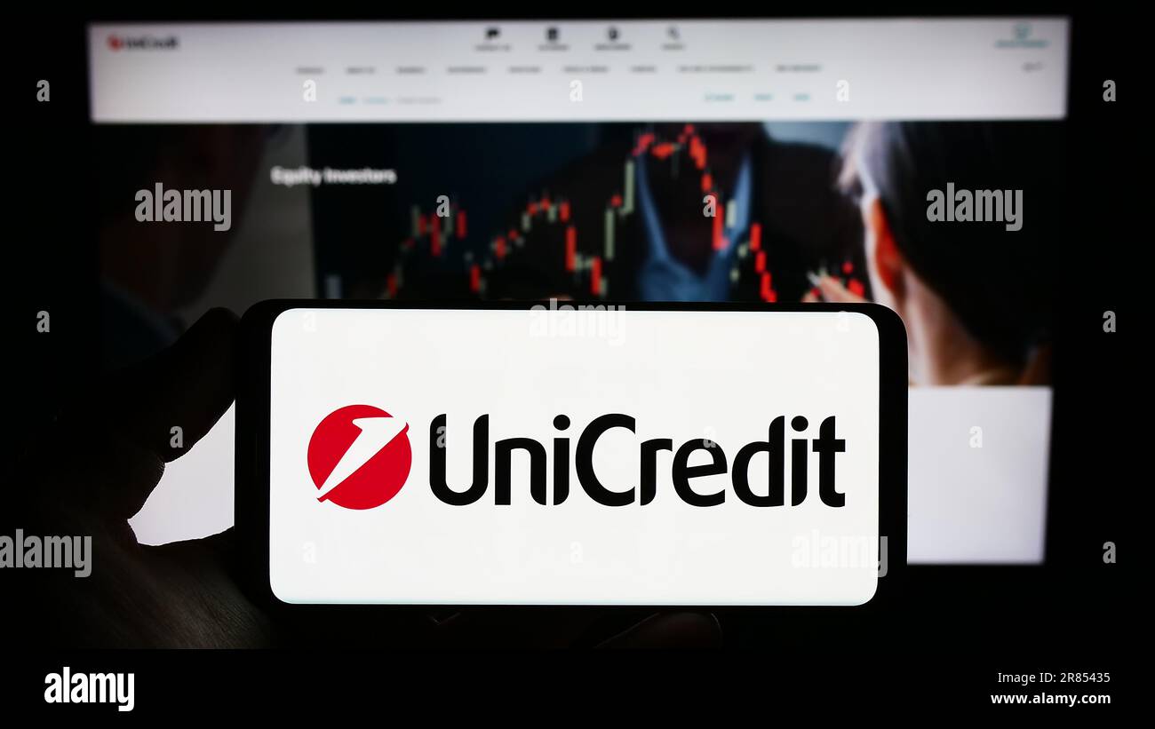 Unicredit bank logo hi-res stock photography and images - Alamy