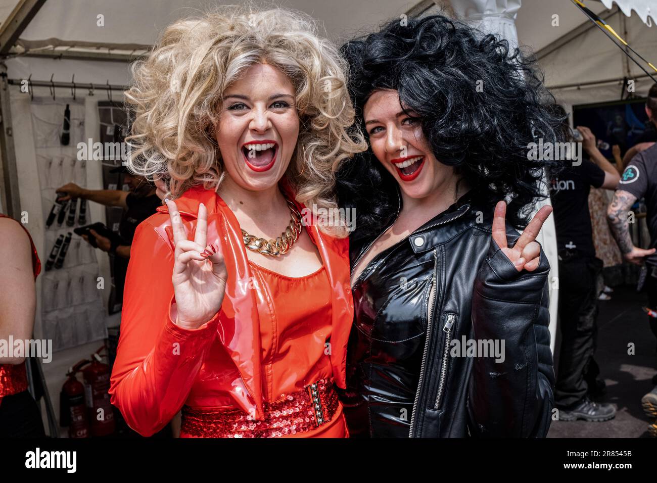 London, UK. 17th June, 2023. Mollie Mason-King and Rebecca Williamson ...