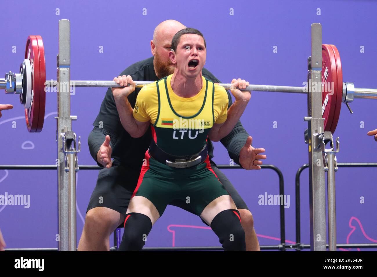 Berlin, Germany, 19, June, 2023. Laurynas Saulis from Lithuania during ...