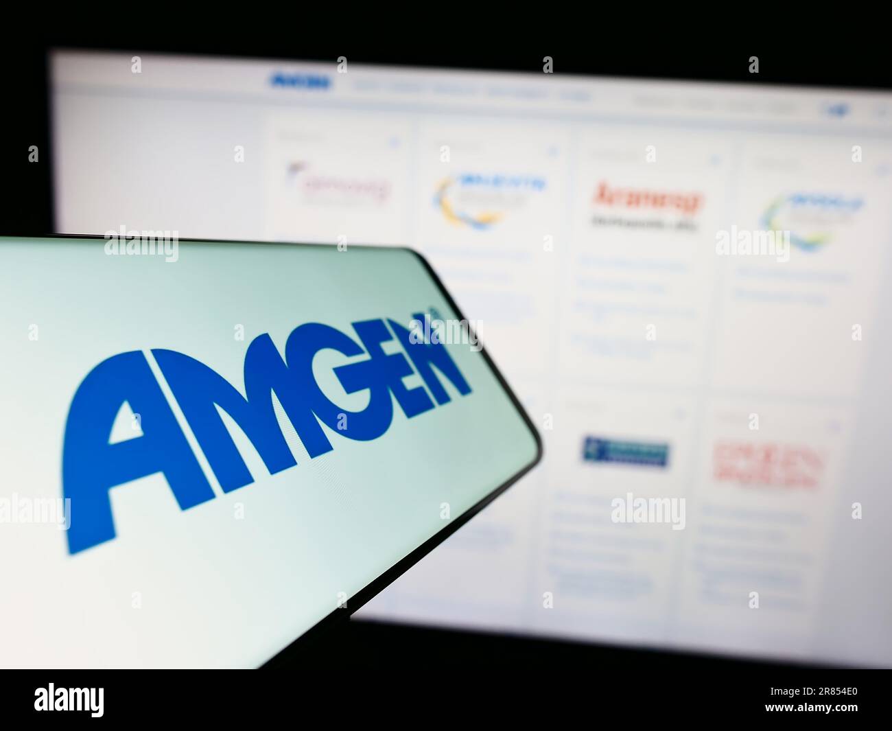 Amgen logo hi-res stock photography and images - Alamy