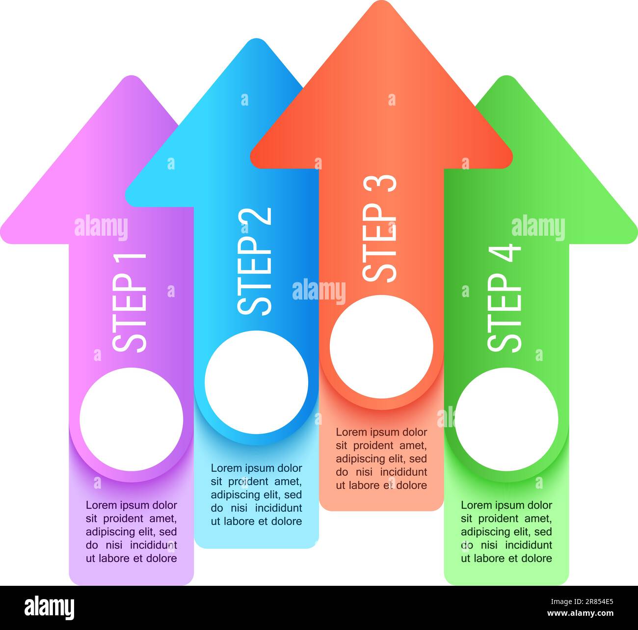 Raising capital infographic chart design template Stock Vector Image ...