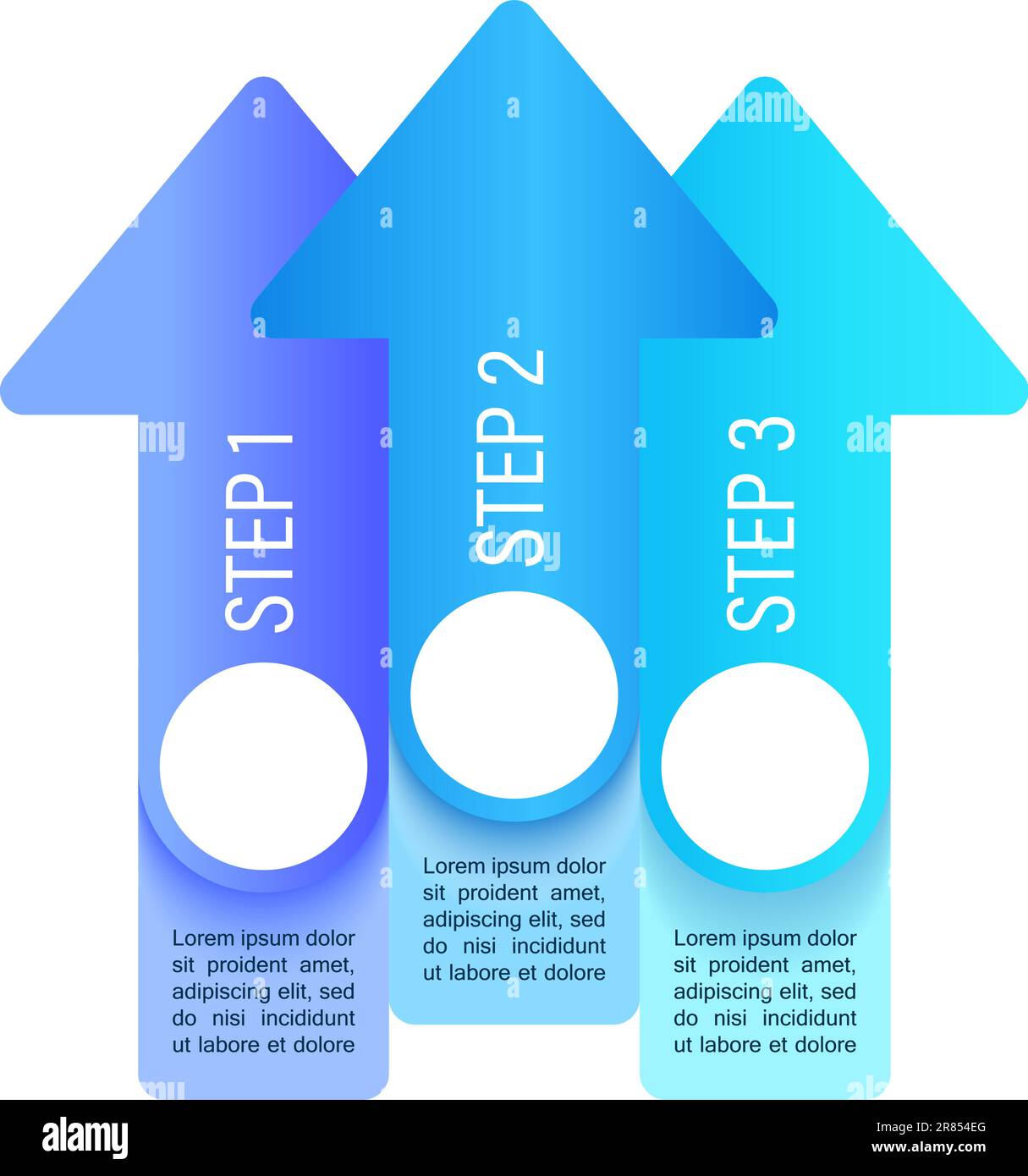 Promotion at work infographic chart design template Stock Vector Image ...