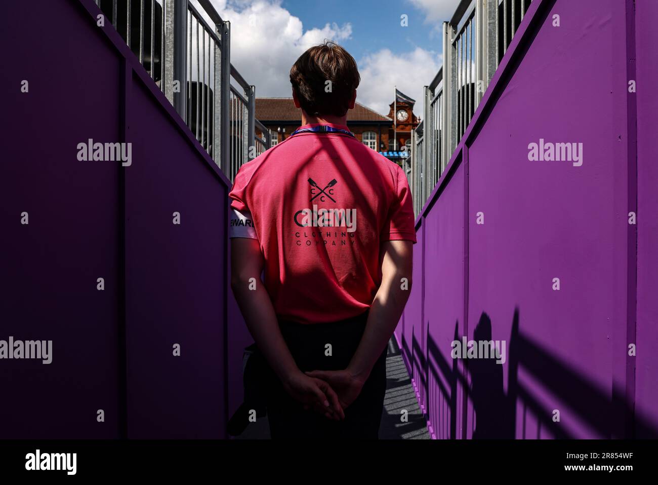 Crew stands attention on hi-res stock photography and images - Alamy