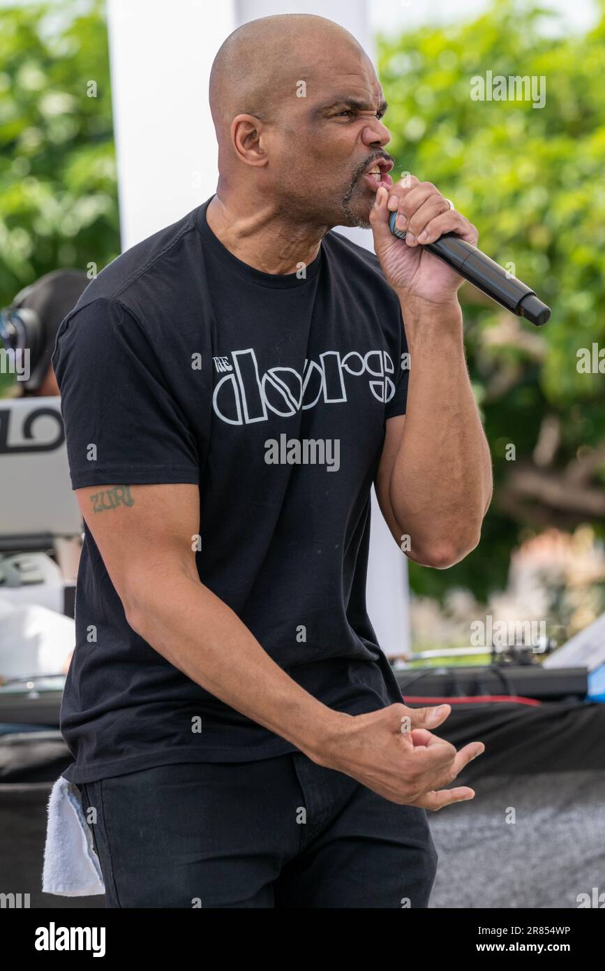 Cannes, France - June 19 2023: Darryl “DMC” McDaniels (Artist - Run DMC ...