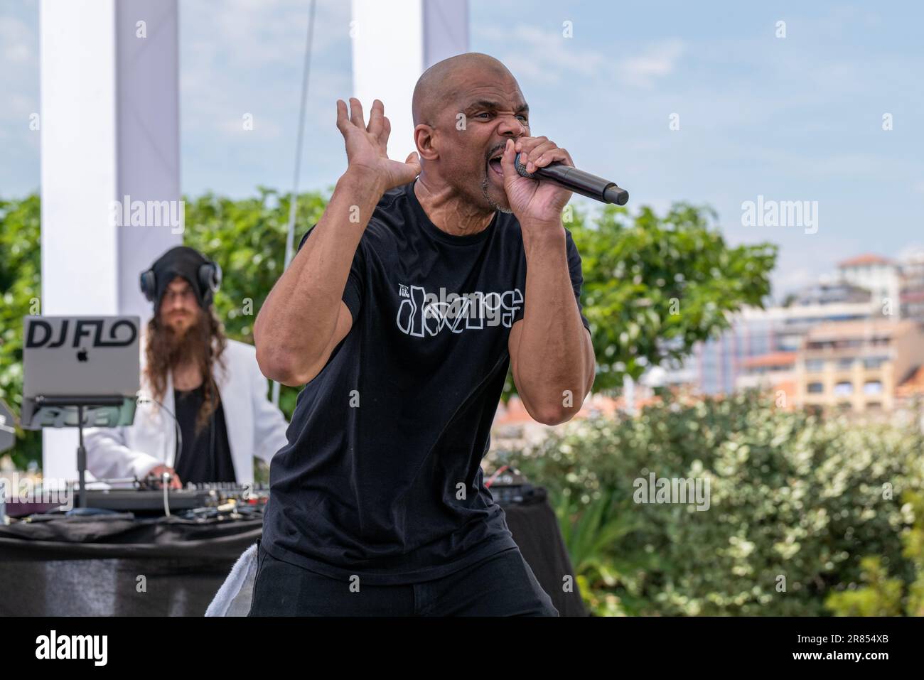 Cannes, France - June 19 2023: Darryl “DMC” McDaniels (Artist - Run DMC ...
