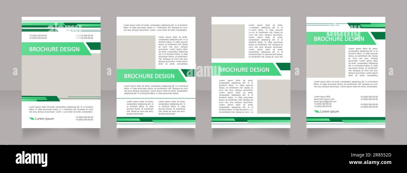 Mobile banking advantages blank brochure layout design Stock Vector ...