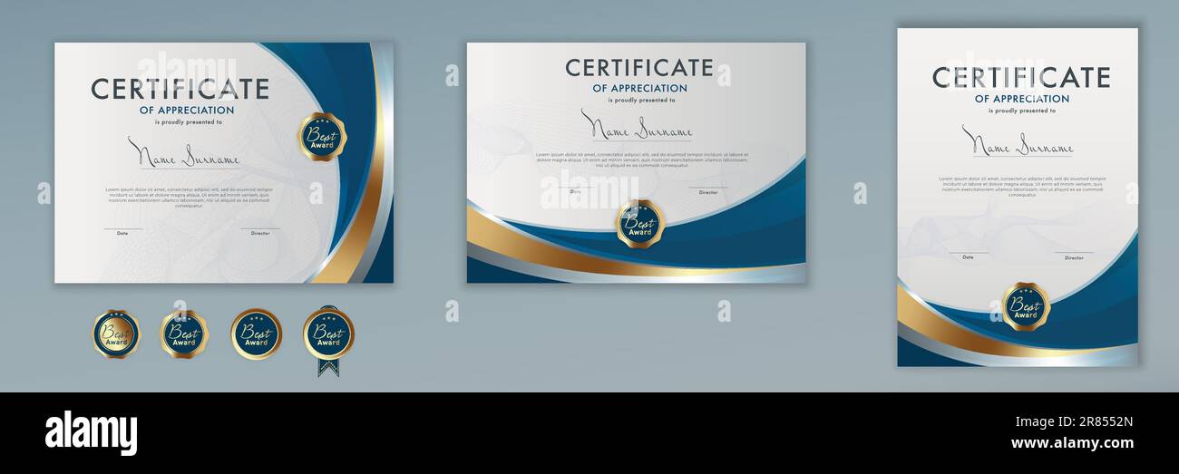 Scroll Certificate Templates