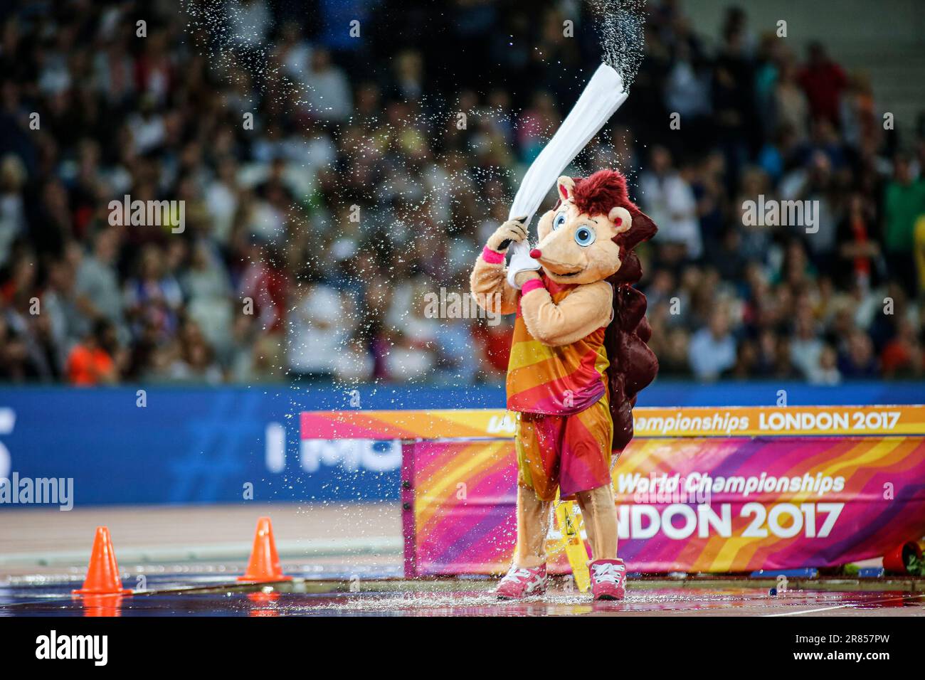 Hero The Hedgehog Mascot London 2017 World Athletics Championships 2017 ...